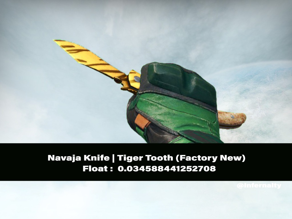 Navaja Knife Tiger Tooth FN CSGO SKINS KNIVES, Video Gaming, Gaming ...