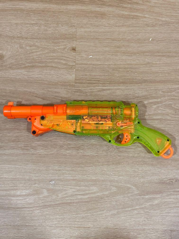 Nerf Double Barrel Shotgun, Hobbies & Toys, Toys & Games on Carousell