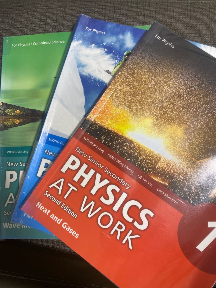 New Senior secondary physics at work 1,2,3A, 興趣及遊戲, 書本 & 文具, 教科書 ...