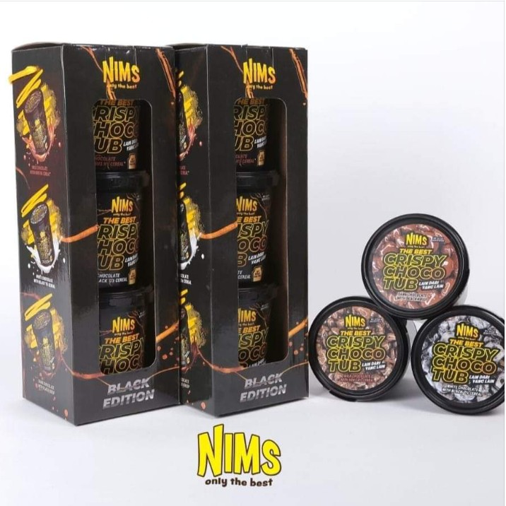 *Nims Black Edition Set* 1 Set 3 Different Types Of Chocolate, Food ...