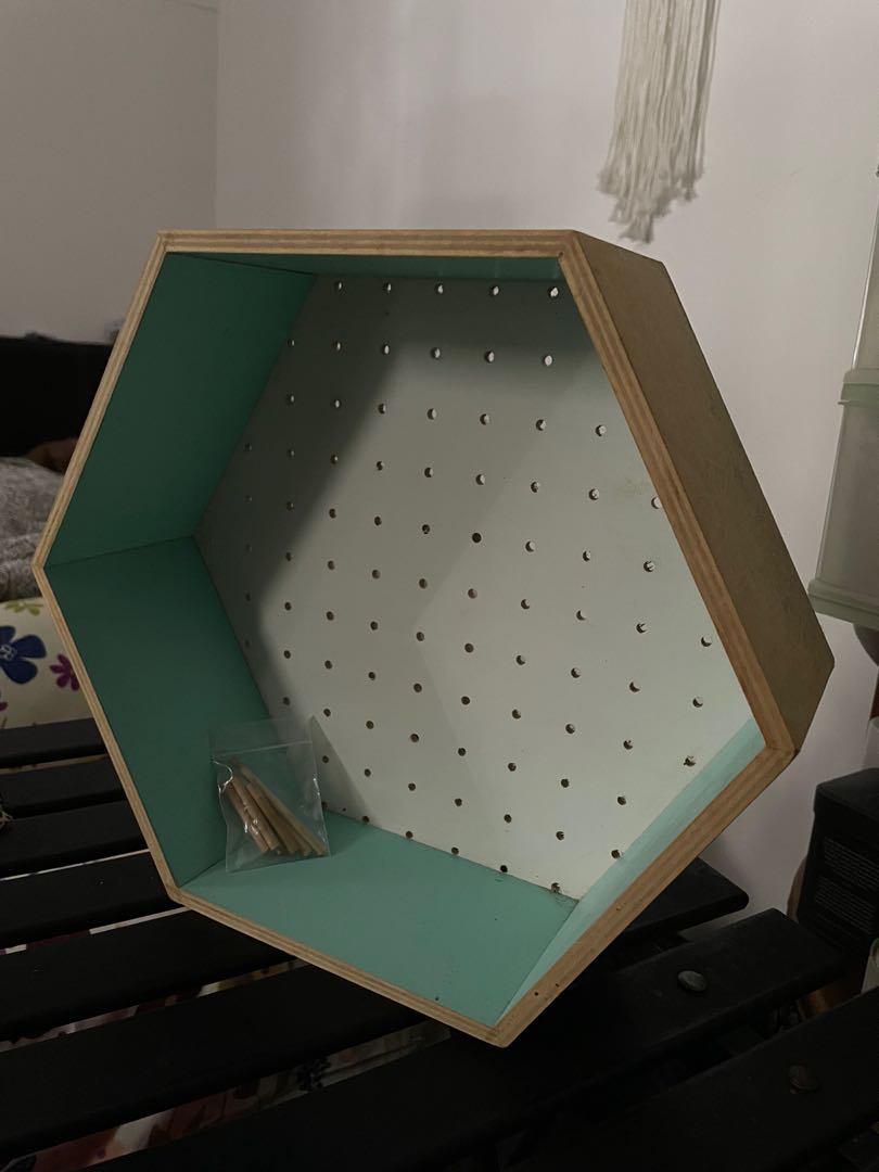 Peg Board Box, Furniture & Home Living, Home Improvement & Organisation ...