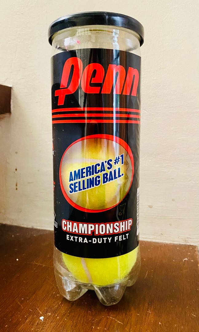 Penn Tennis Balls, Sports Equipment, Sports & Games, Racket and Ball ...