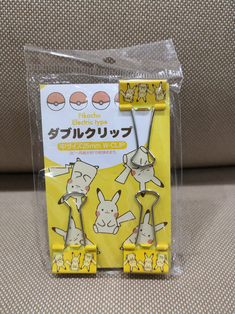 Pikachu binder slips, Hobbies & Toys, Stationary & Craft, Stationery ...