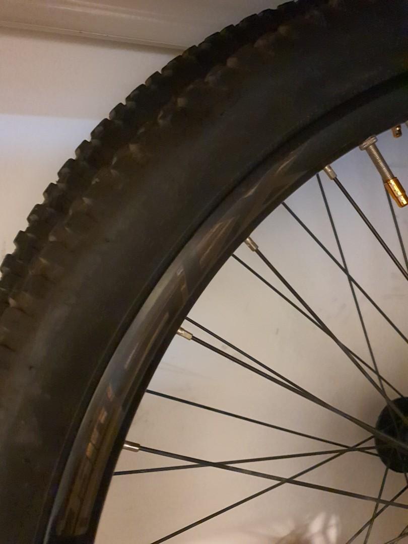Polygon x15 entity stock wheelset, Sports Equipment, Bicycles & Parts ...