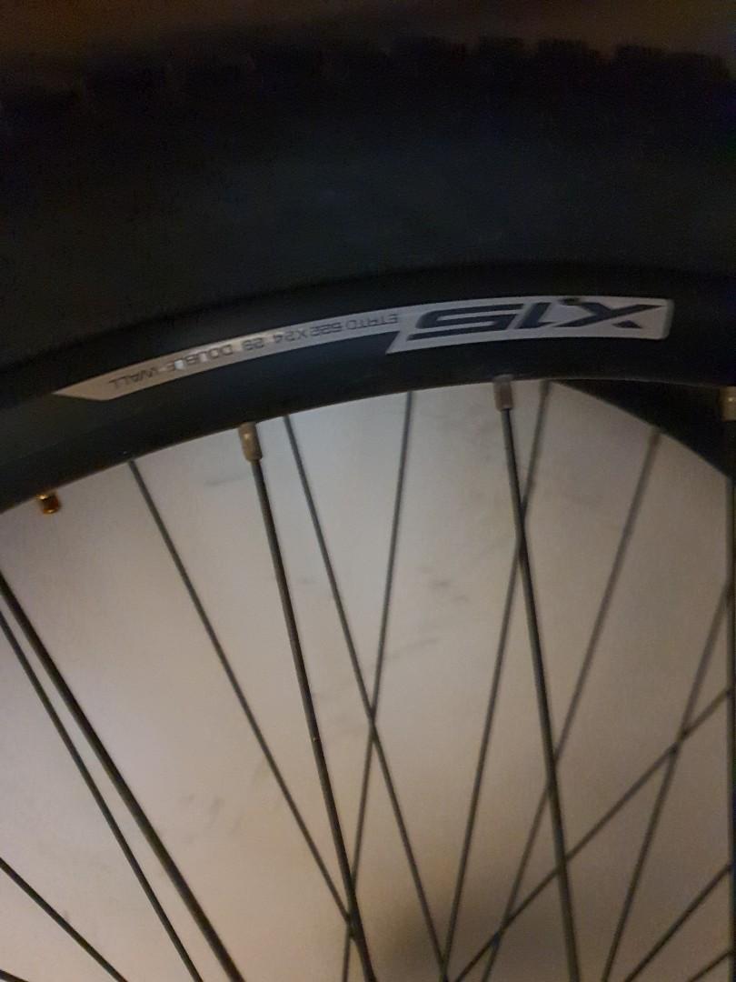 Polygon x15 entity stock wheelset, Sports Equipment, Bicycles & Parts ...
