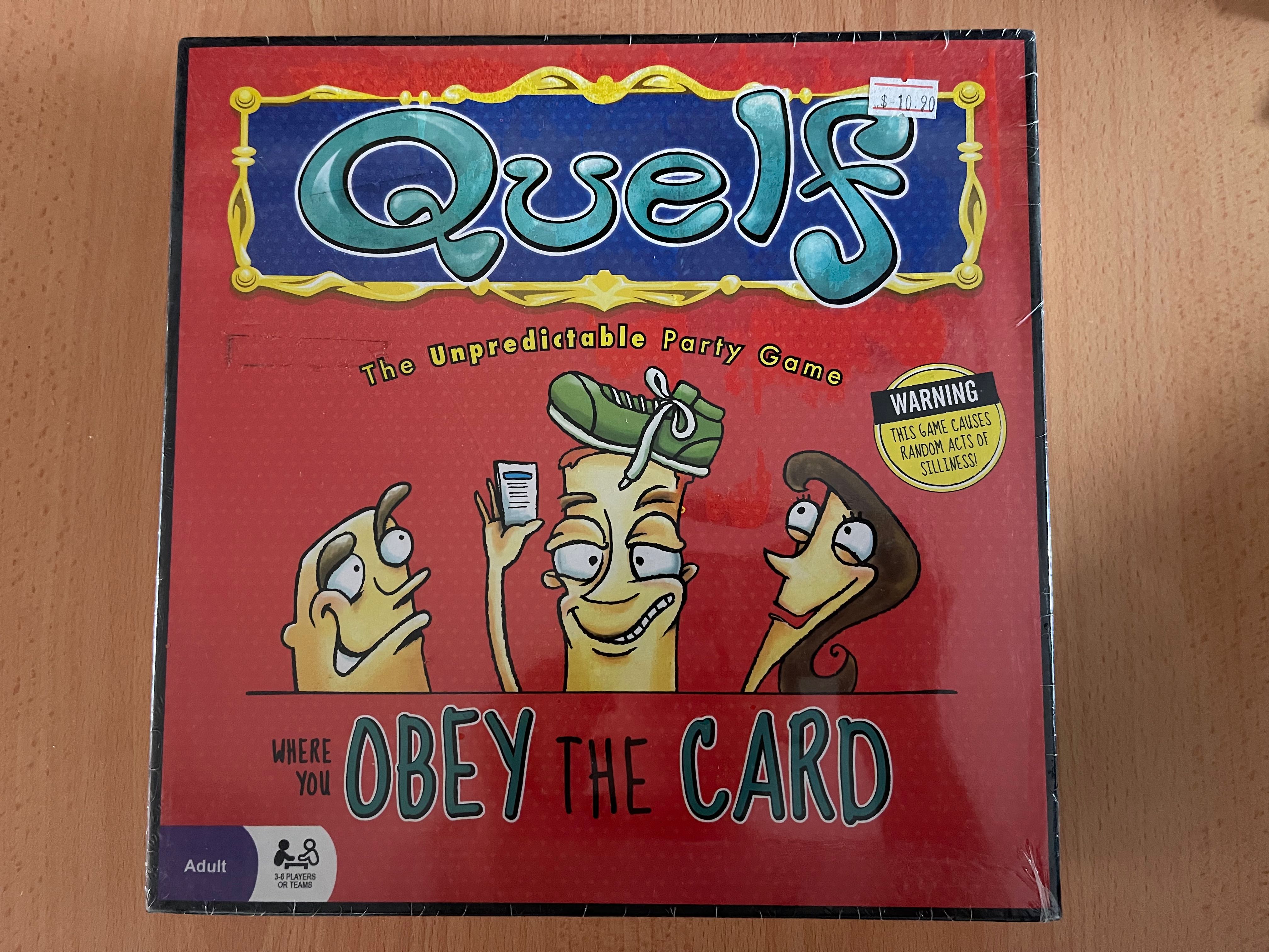 Quelf card Game, Hobbies & Toys, Toys & Games on Carousell