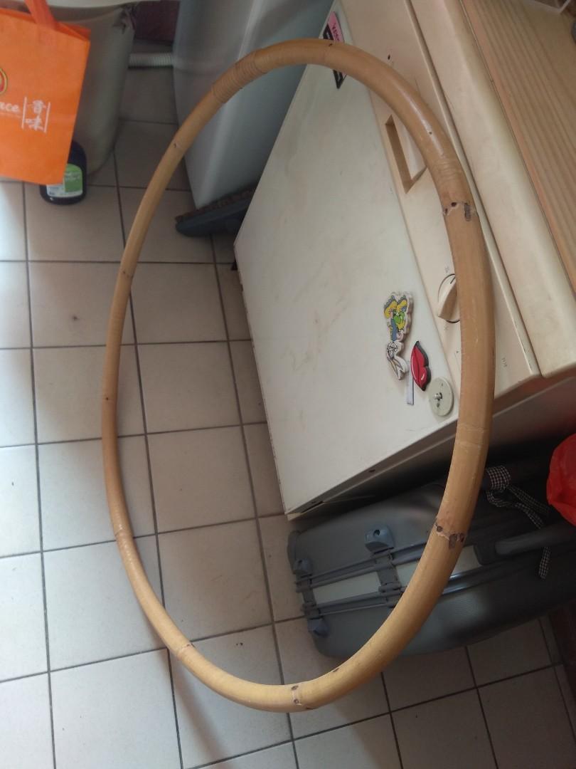 Rattan cane Hula hoop, Sports Equipment, Exercise & Fitness, Toning ...
