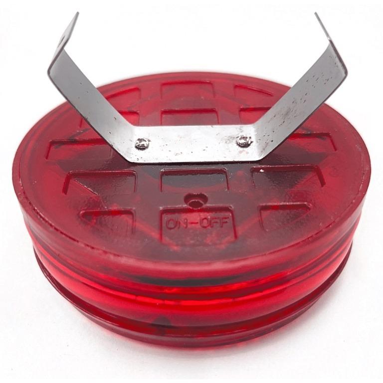 **Ready Stock In Singapore** SOLAR REVOLVING LIGHT RED/ YELLOW Safety ...