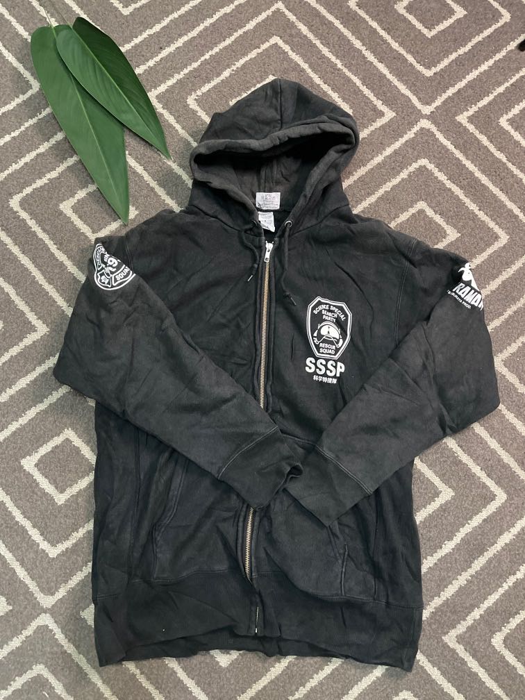 Rescue Squad x Ultraman hooded jacket, Men's Fashion, Coats, Jackets ...