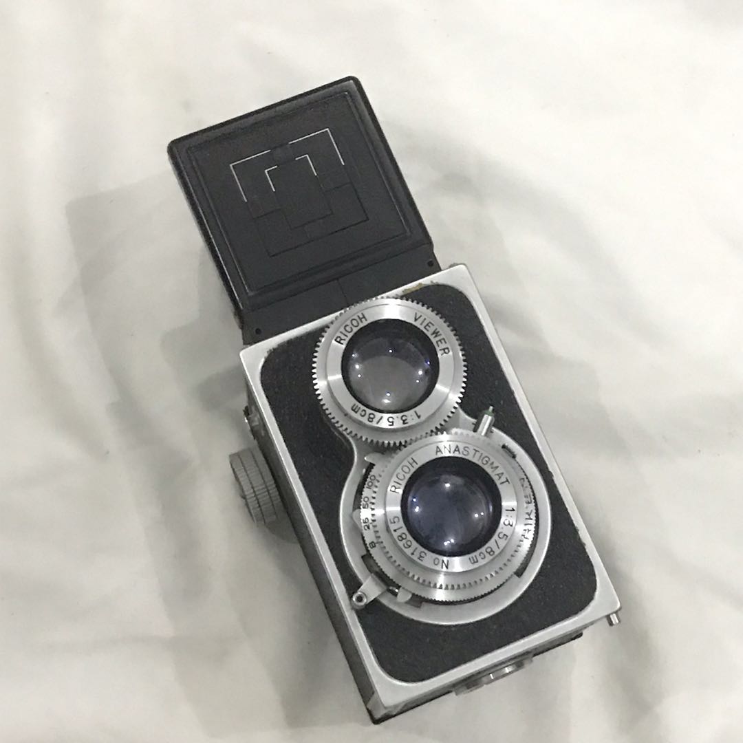 Ricohflex Model VII (Older Version)| TLR Film Camera, Photography ...