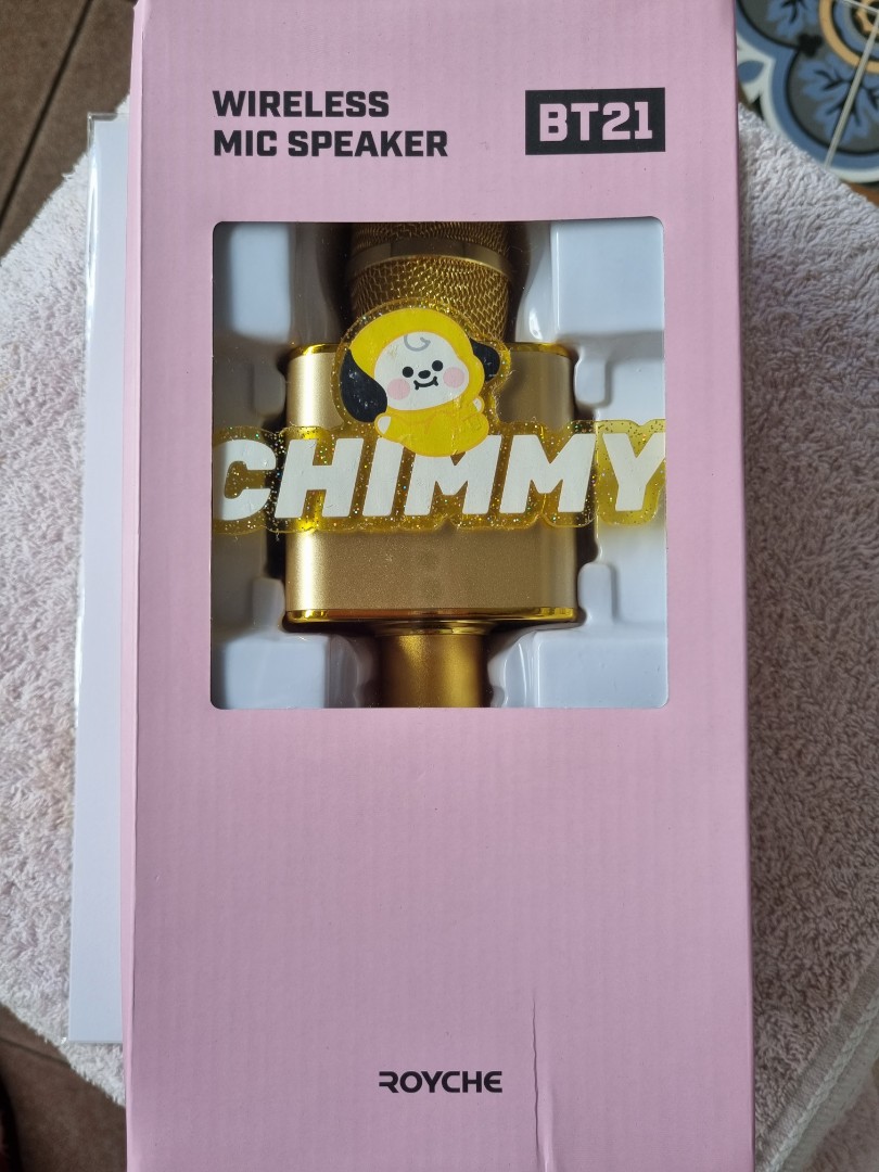 ROYCHE BT21 CHIMMY WIRELESS MIC SPEAKER, Hobbies & Toys, Memorabilia & Collectibles, K-Wave on ...