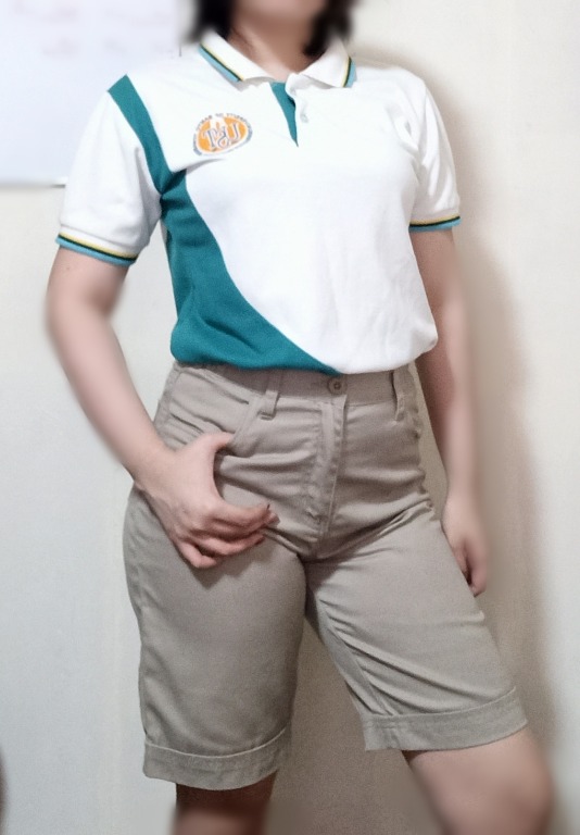 RUSH! MEDIUM UST TYPE B UNIFORM SET [SHS POLO SHIRT TOP AND SHS SHORTS ...