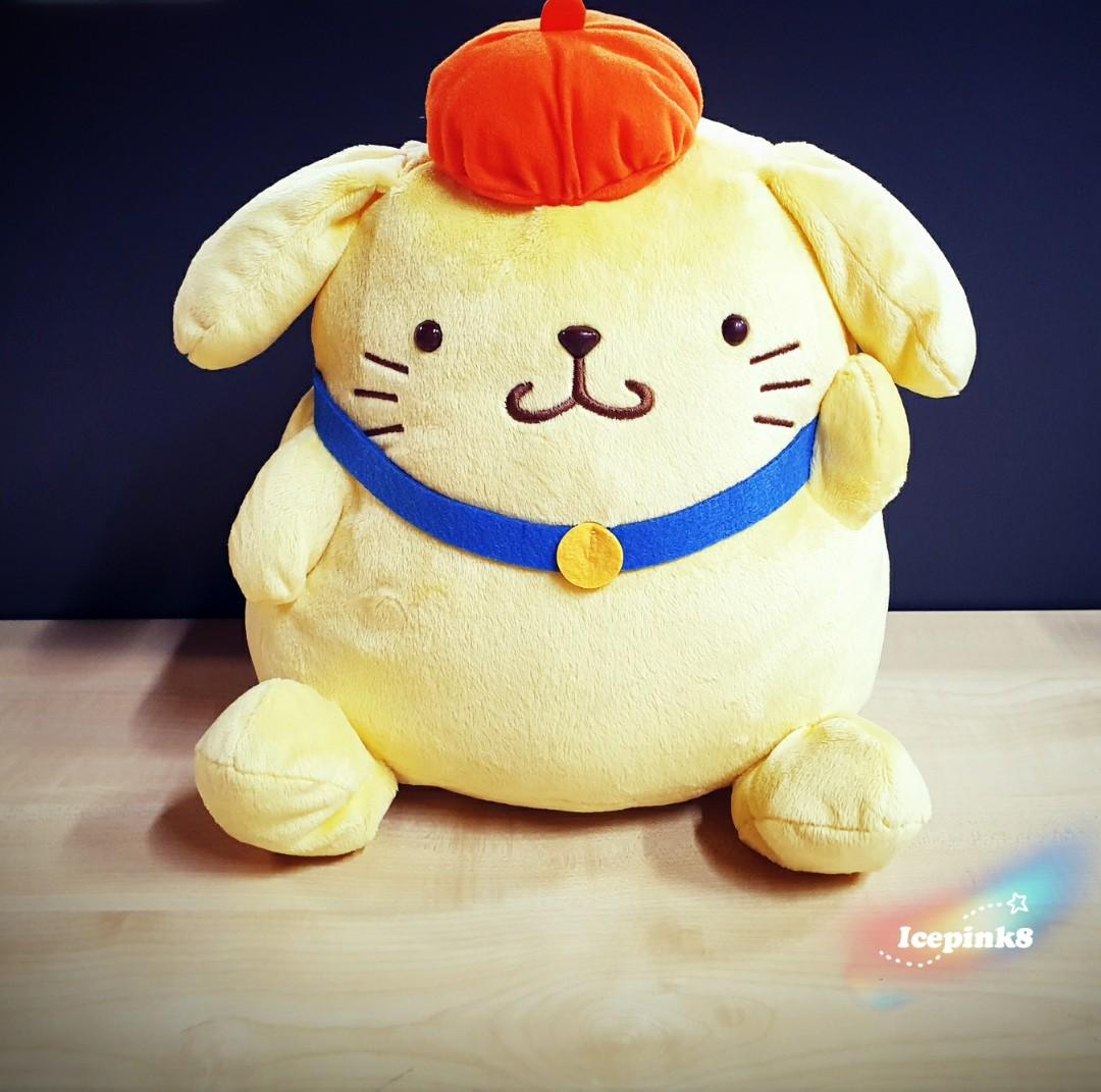Sanrio Pompompurin as Maneki Neko (Lucky Cat) Large Plush (Original ...