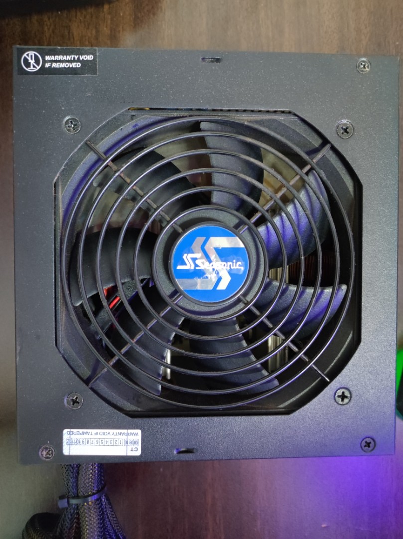 Seasonic 520W PSU Half Modular, Computers & Tech, Parts & Accessories ...