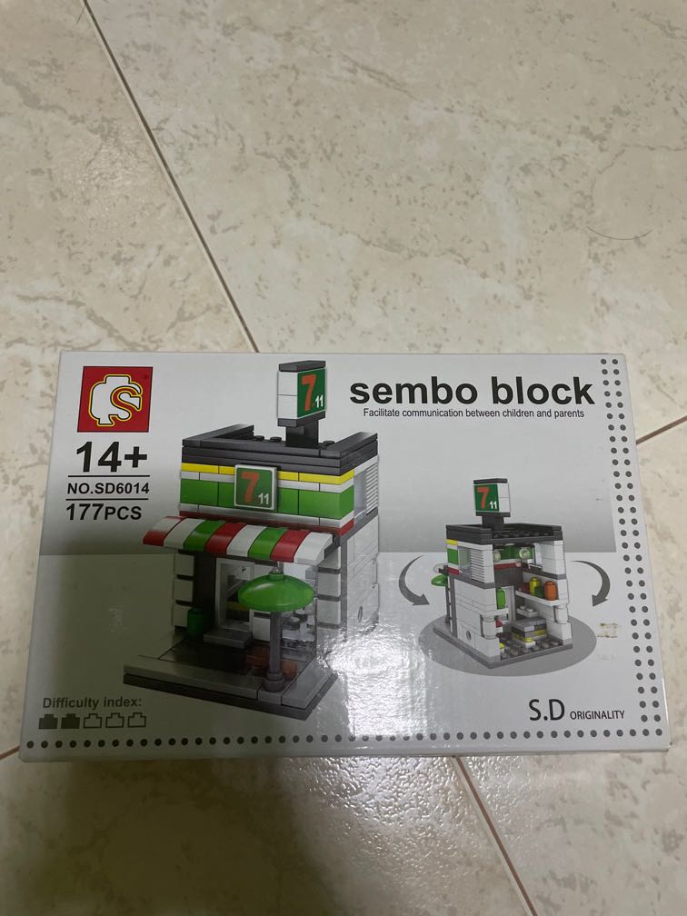 Sembo block: 7-11, Hobbies & Toys, Toys & Games on Carousell
