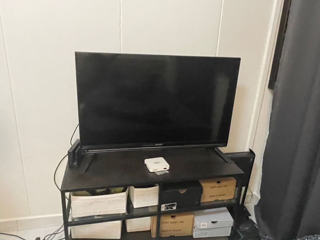 Sharp 40” HDTV (FREE TV CONSOLE included)!, TV & Home Appliances, TV ...