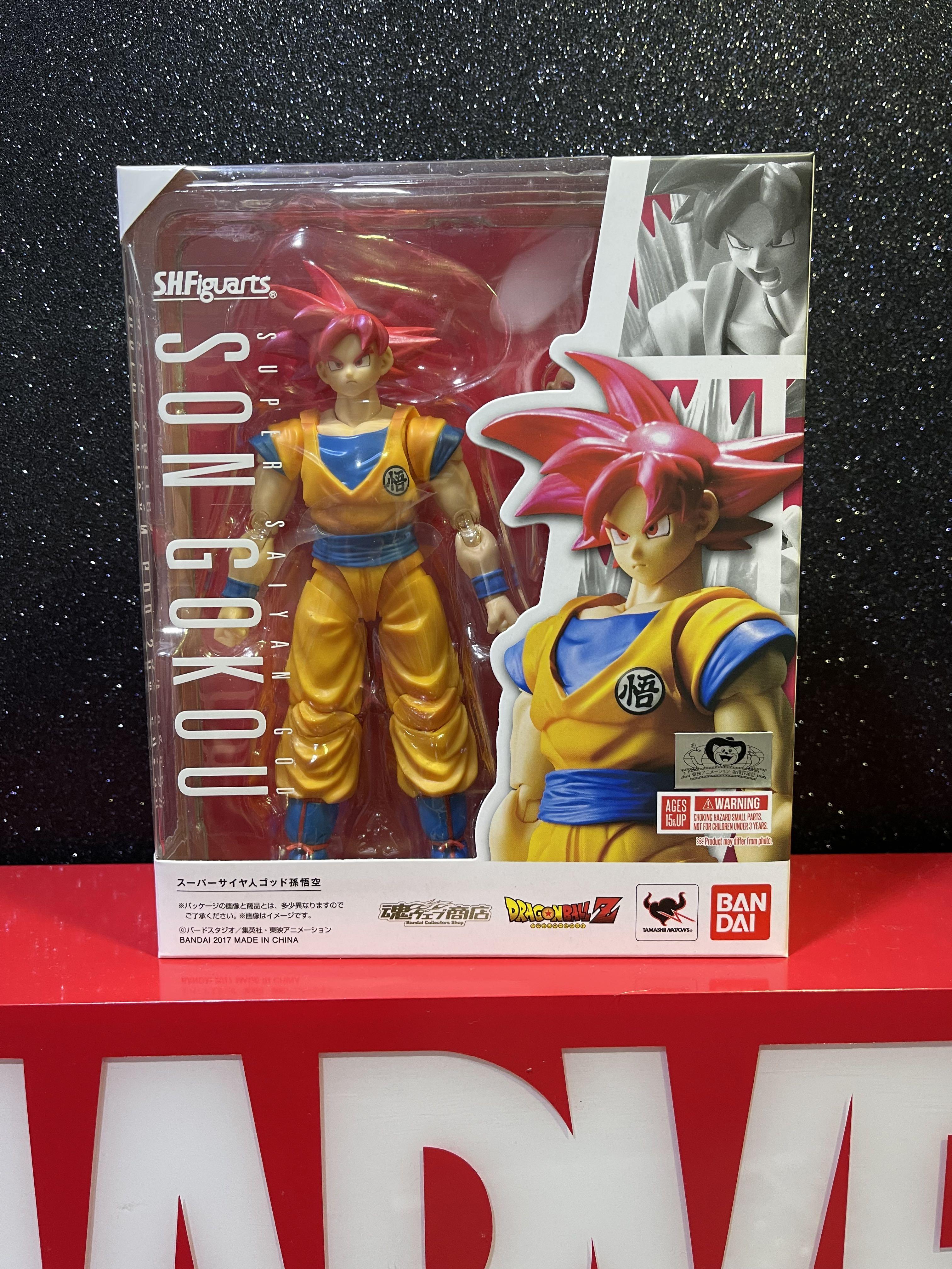 S.H.Figuarts Dragon Ball SHF Son Goku Super Saiyan God SHF Beerus SHF ...