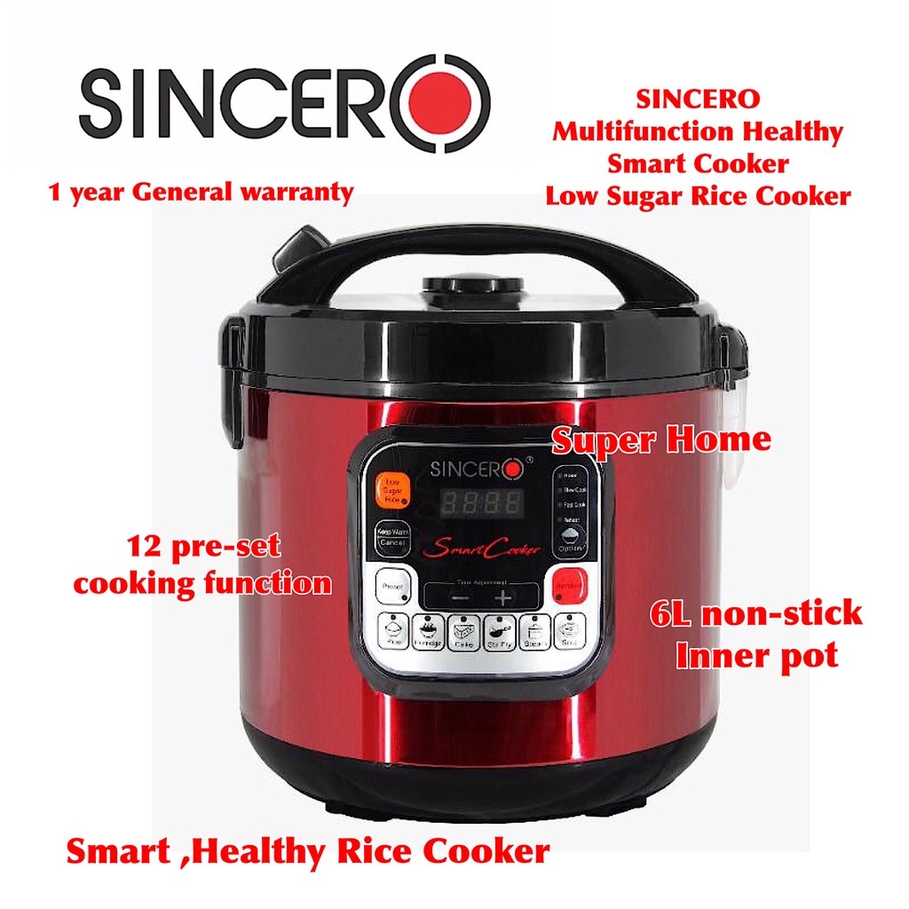 Sincero Smart Cooker, TV & Home Appliances, Kitchen Appliances, Cookers ...