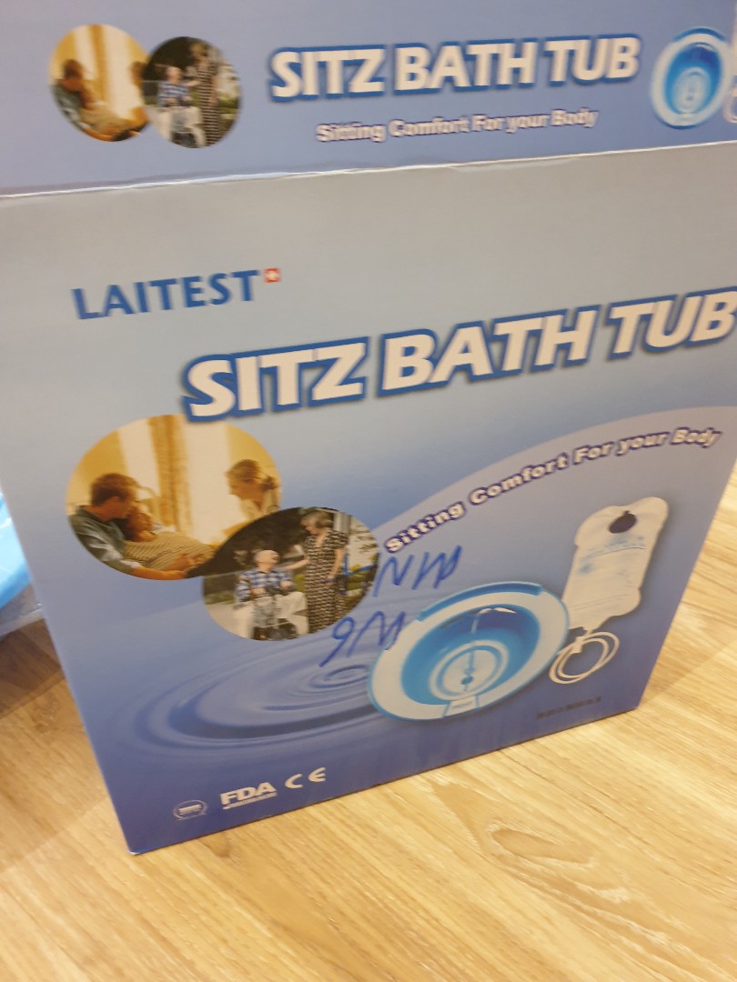 Sitz Bath Tub, Furniture & Home Living, Bathroom & Kitchen Fixtures on ...