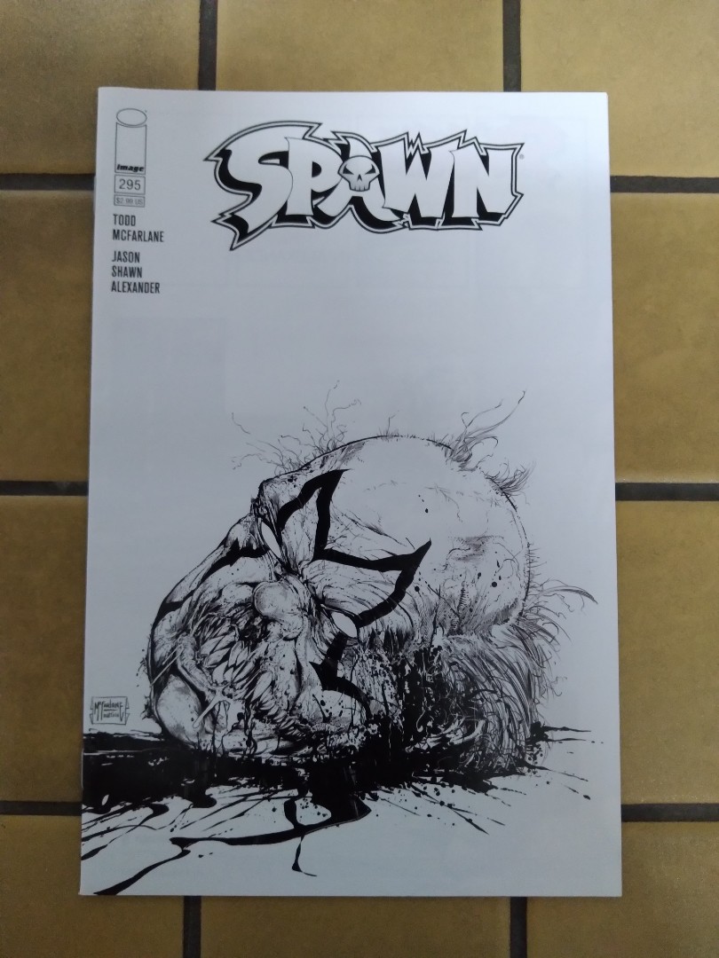 Spawn #295 ( Todd McFarlane/Francesco Mattina - Cover Art ) Image ...