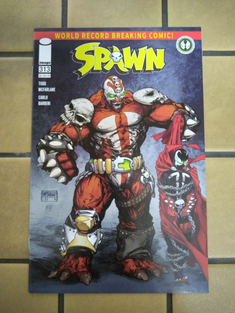 Spawn #313 ( Todd McFarlane - Cover Art ) Image Comics, Hobbies & Toys ...