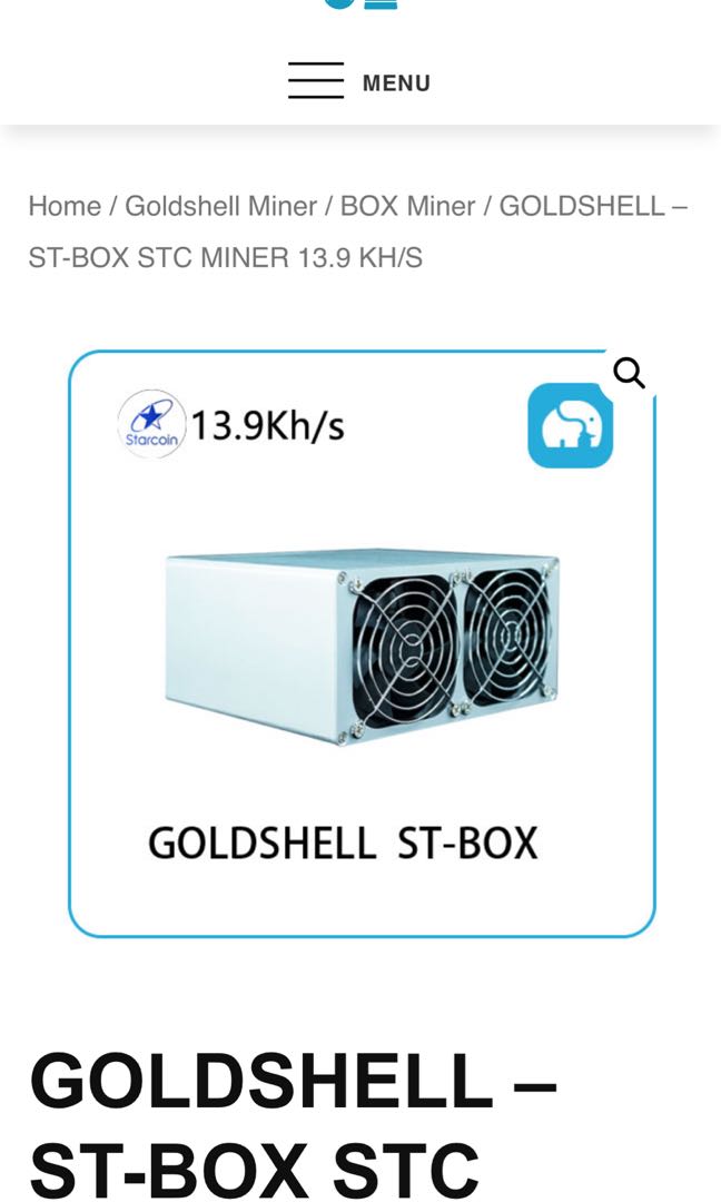 St box goldshell (fast deal at $700 today! ), Computers & Tech, Office ...