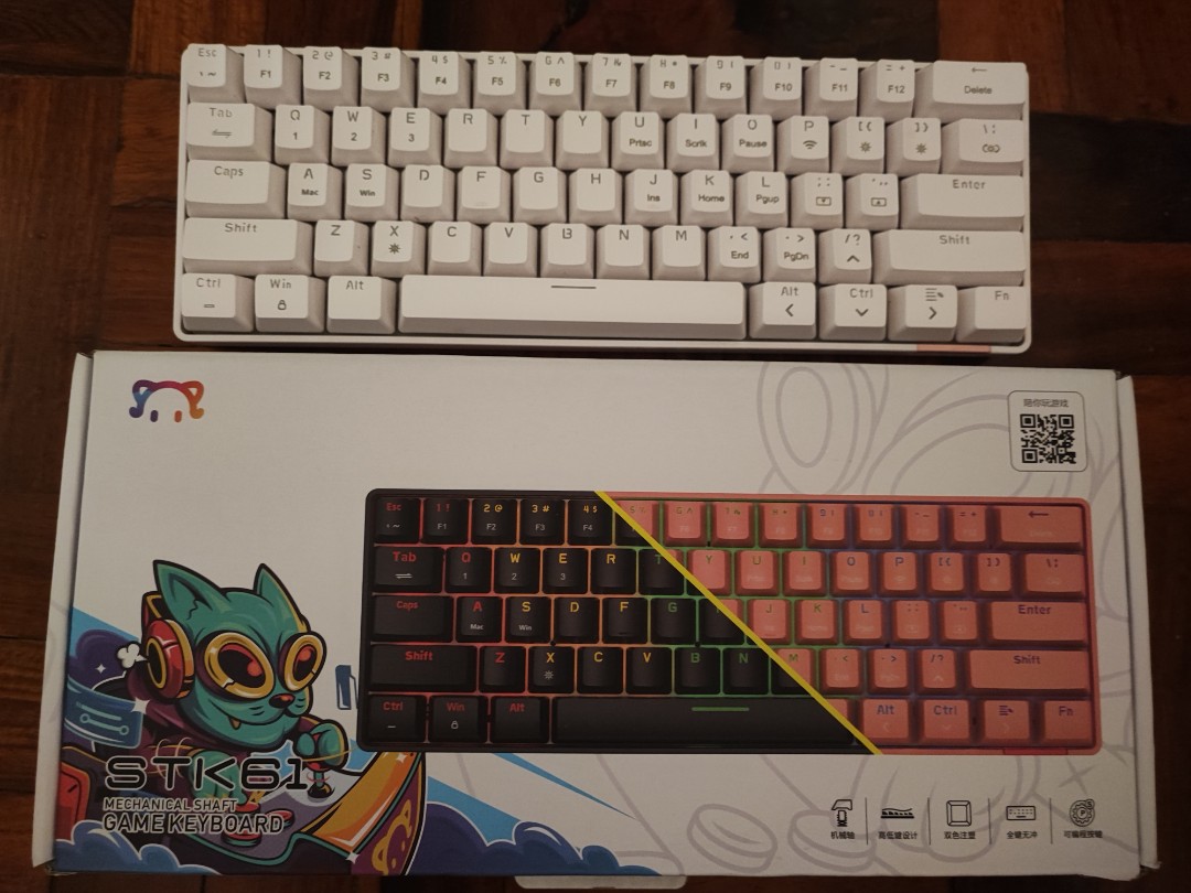 STK61 Mechanical Wireless Keyboard, Computers & Tech, Parts ...