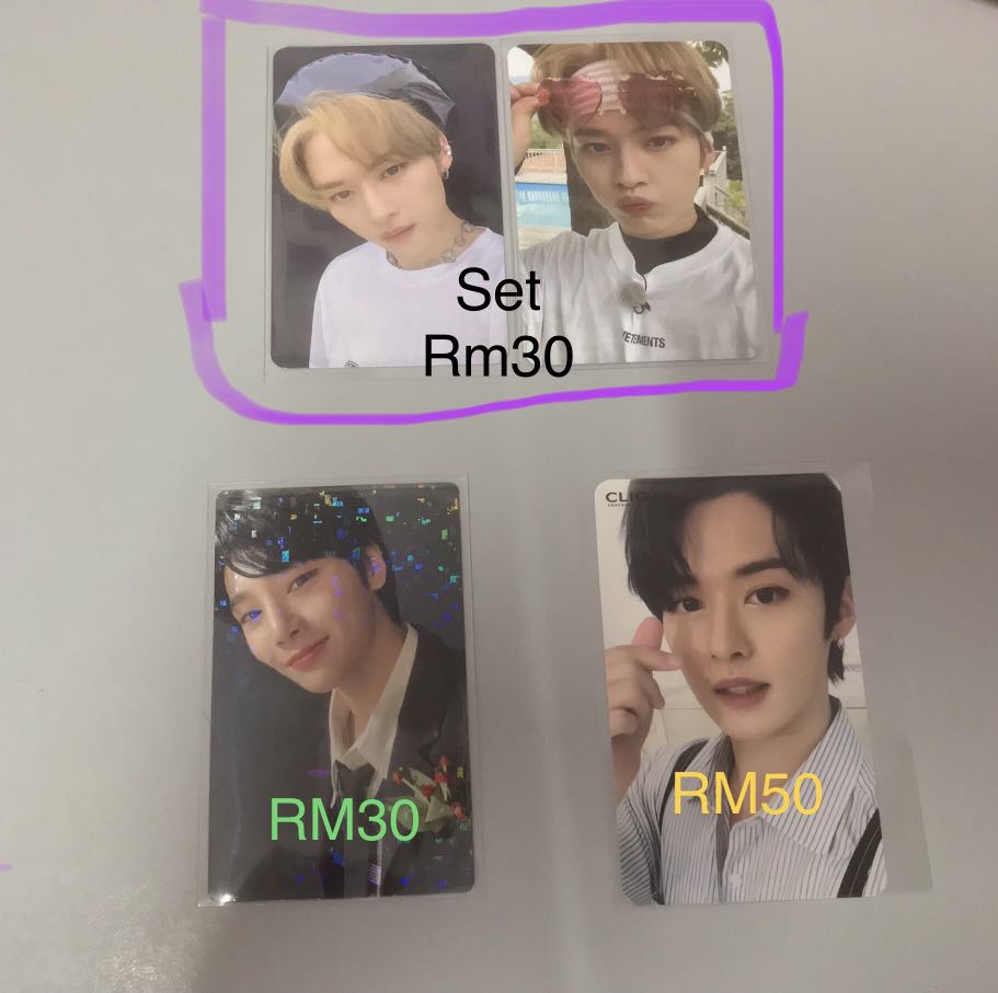 STRAY KIDS LEE KNOW & I.N PHOTOCARD, Hobbies & Toys, Collectibles ...