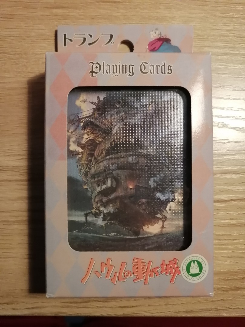 Studio Ghibli Playing Cards, Hobbies & Toys, Toys & Games on Carousell