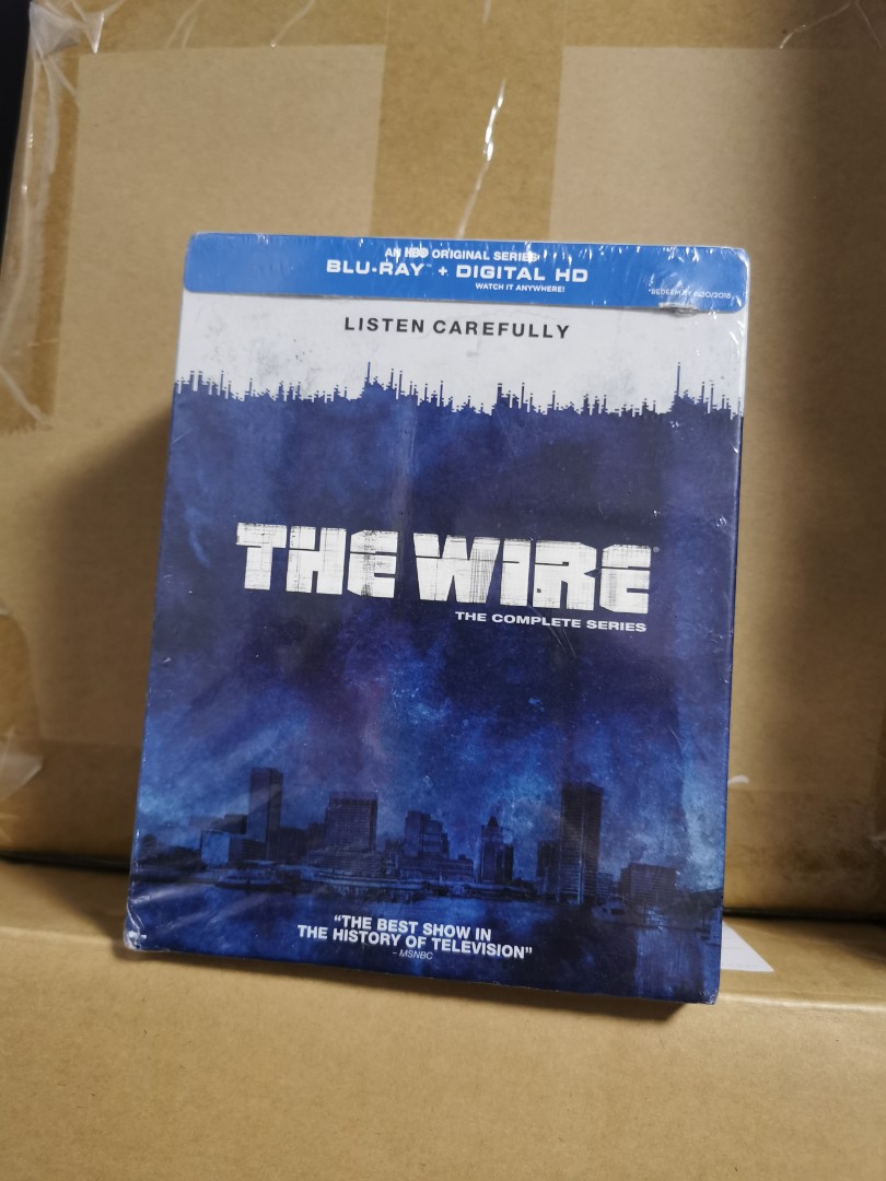 The Wire Complete Series Blu ray set (Region US), Hobbies & Toys, Music ...
