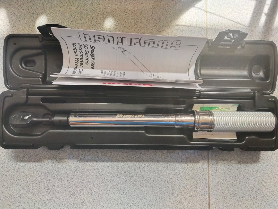 Torque wrench Adjustable Snap On QC2175, Hobbies & Toys, Stationery & Craft, Craft Supplies ...