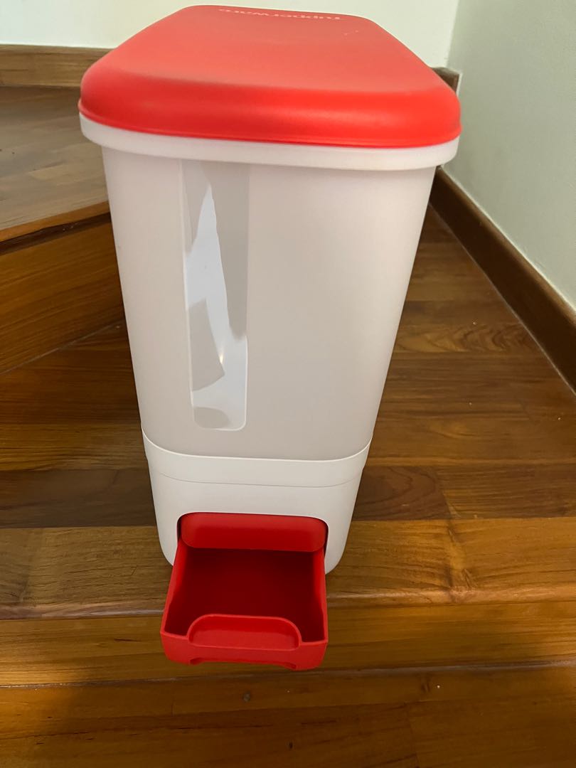 Tupperware rice container, Furniture & Home Living, Home Improvement ...
