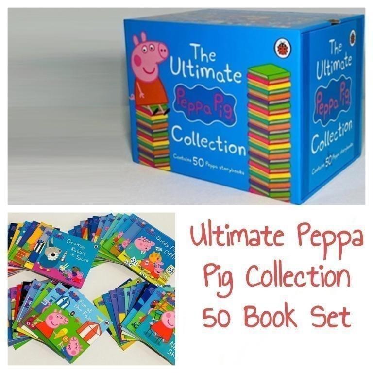 Ultimate Peppa Pig Collection 50 Book Set, Hobbies & Toys, Books ...
