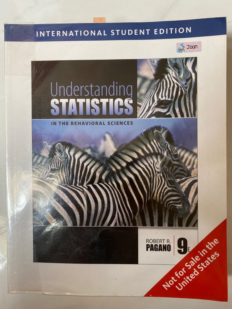 Understanding Statistics in the Behavioural Science 9th Ed, Hobbies ...