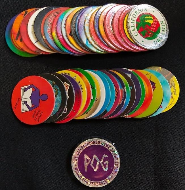 USA Pog with Slammer, Hobbies & Toys, Toys & Games on Carousell