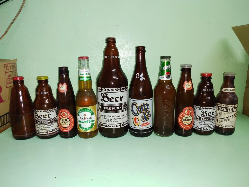 Vintage Beer Bottle Set, Hobbies & Toys, Memorabilia & Collectibles ...