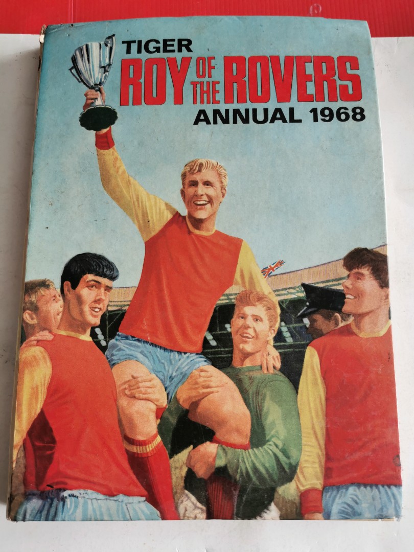 Vintage Tiger Roy of the Rovers Annual 1968, Hobbies & Toys, Books ...