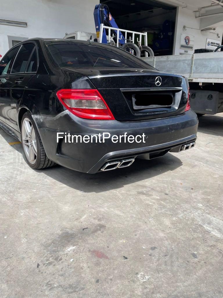 W204 C180 C200 MERCEDES BLACK SERIES BODYKIT NON WIDE, Car Accessories ...