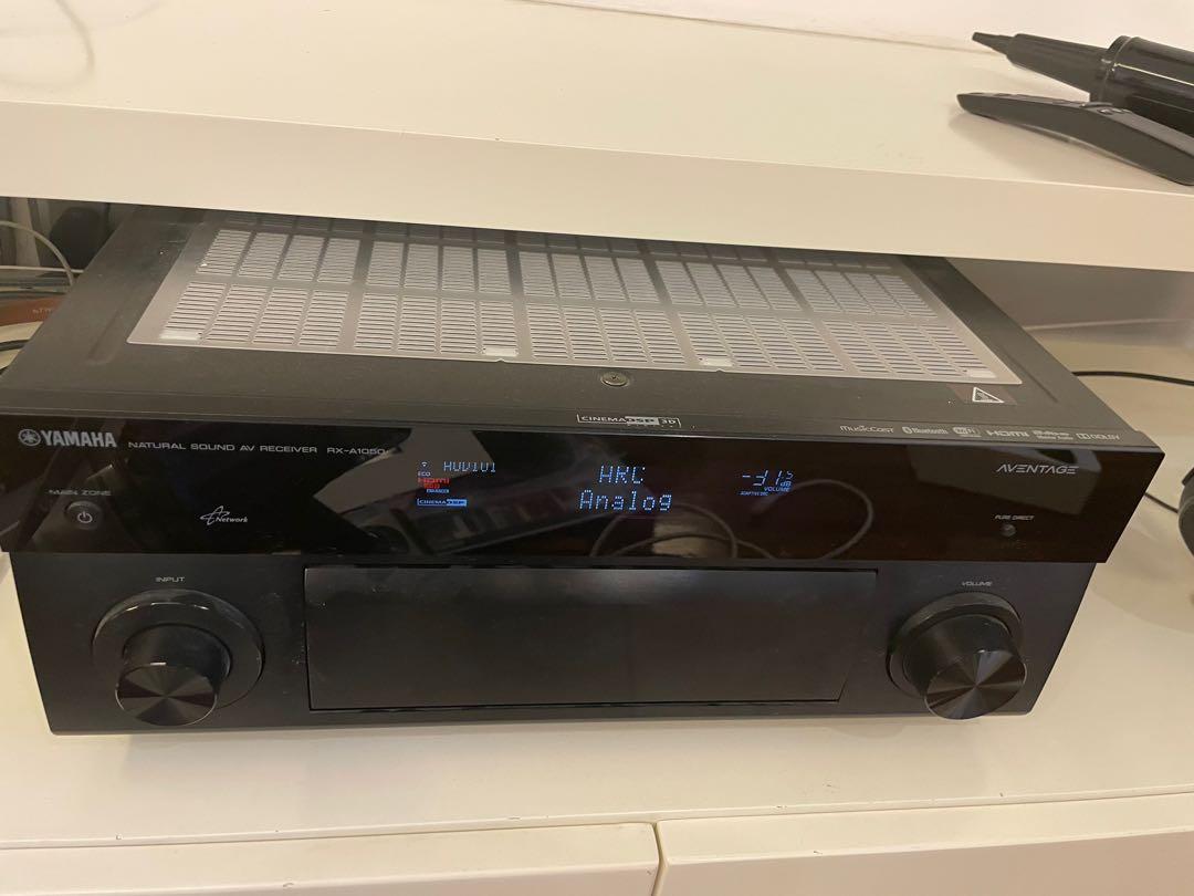 YAMAHA RX A1050 AV Receiver, 音響器材, Soundbar、揚聲器、藍牙喇叭、耳擴 - Carousell