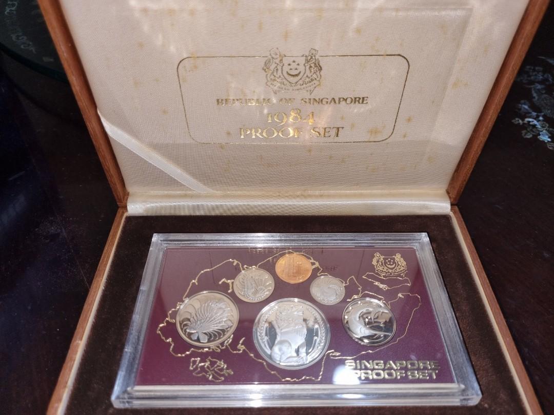 1984 silver Proof coin set, Hobbies & Toys, Memorabilia & Collectibles ...
