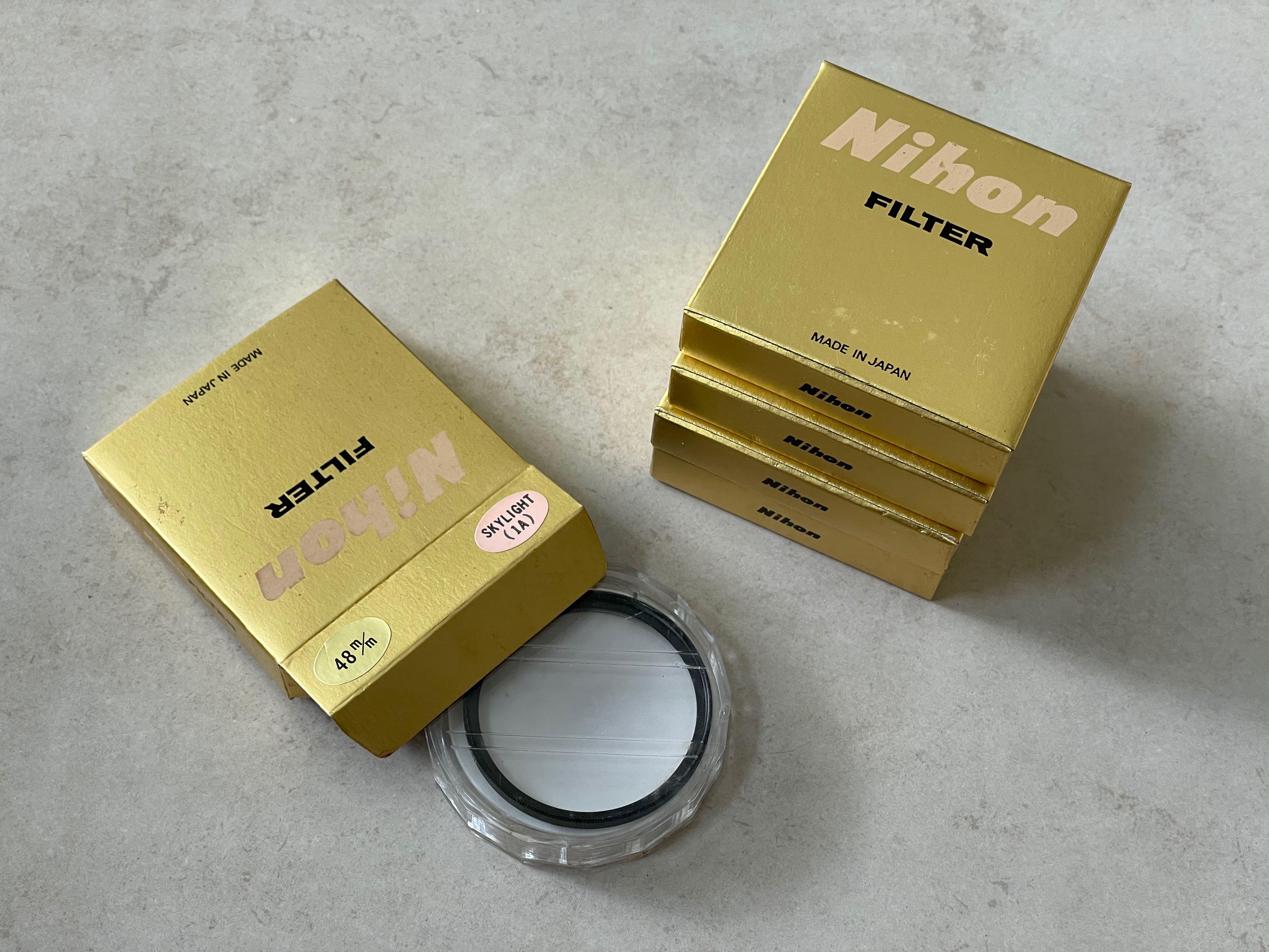 48mm Skylight 1A filter, Photography, Cameras on Carousell