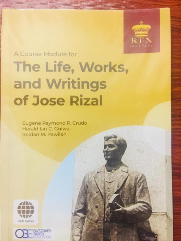 A COURSE MODULE FOR THE LIFE, WORKS,AND WRITINGS OF JOSE RIZAL, Hobbies ...