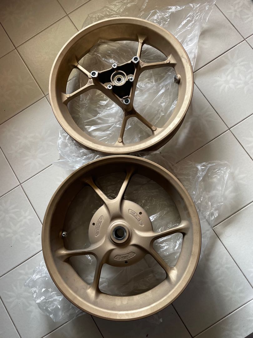 Aerox rims, Motorcycles, Motorcycle Accessories on Carousell