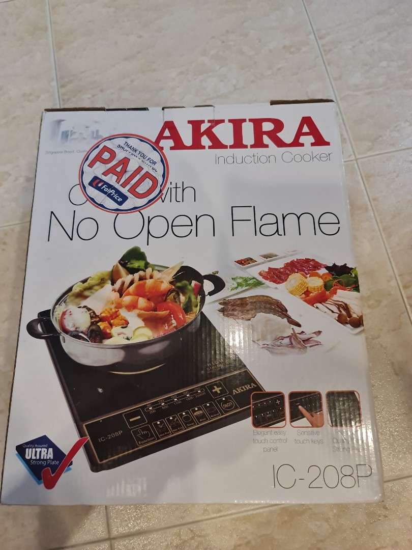 Akira Induction Cooker Steamboat, Furniture & Home Living, Kitchenware ...