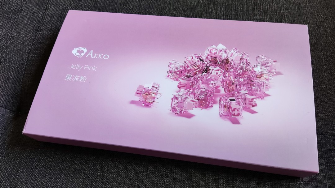 Akko Jelly Pink 45pcs keyboard linear switches, Computers & Tech, Parts ...