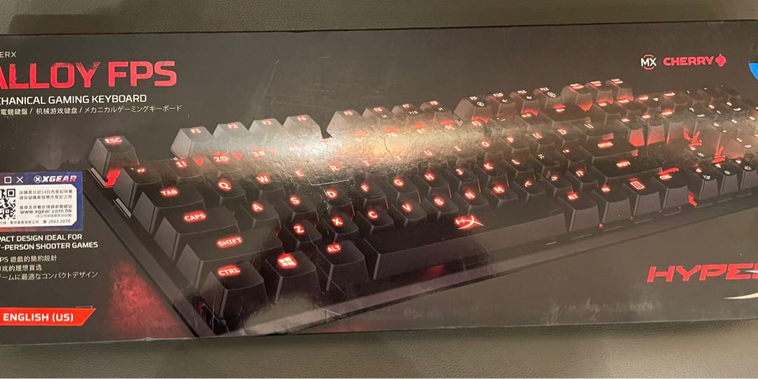 alloy fps keyboard 全新電競鍵盤, 電腦 ＆ 平板電腦, 電腦周邊產品, 電腦鍵盤及相關產品 - Carousell