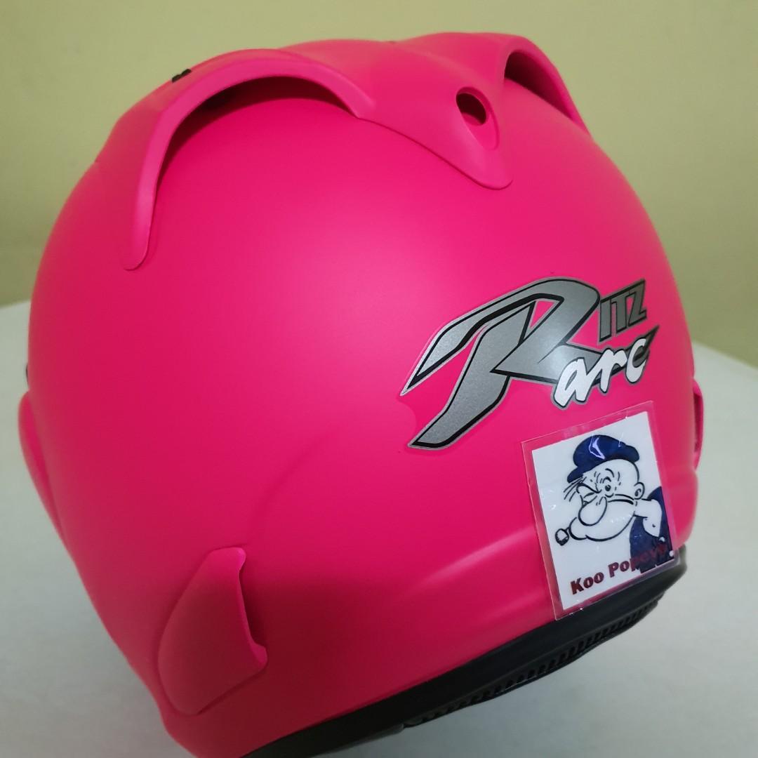 ARC RITZ HELMET MATT PINK COLOUR, Motorcycles, Motorcycle Accessories ...