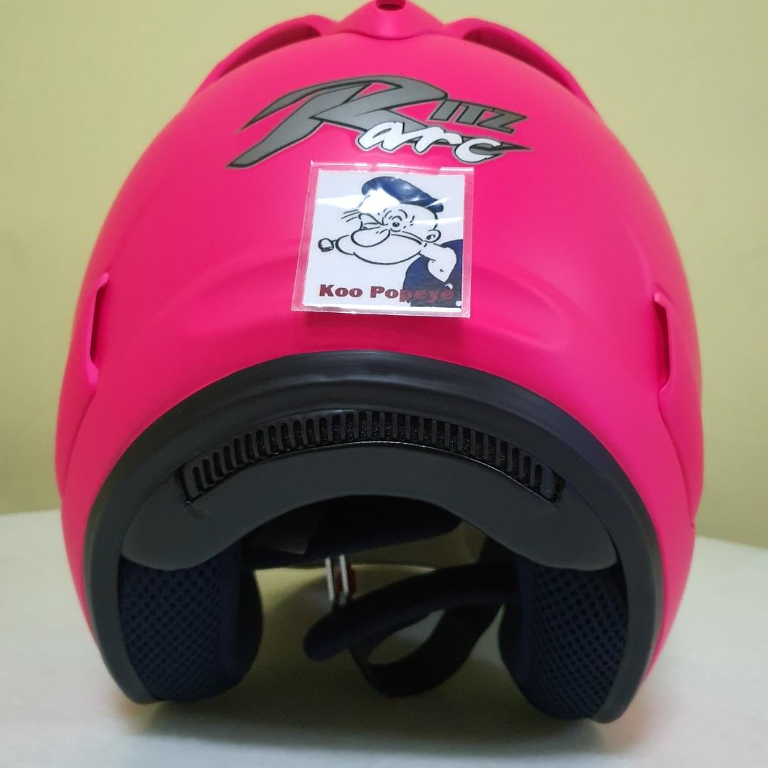 ARC RITZ HELMET MATT PINK COLOUR, Motorcycles, Motorcycle Accessories ...