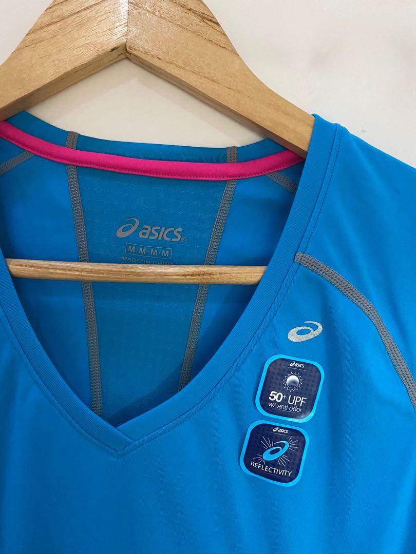 Asics dry fit workout top, Women's Fashion, Activewear on Carousell