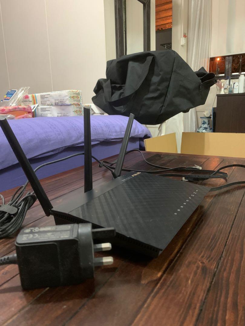 ASUS Wifi Router - AC66-RT, Computers & Tech, Office & Business ...